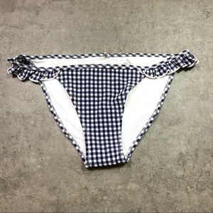 aerie | Swim | New Aerie Gingham Ruffle Bikini Bottoms | Poshmark